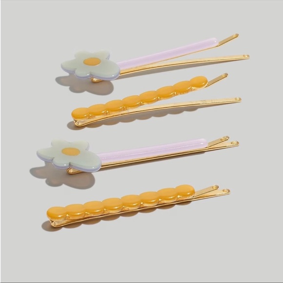 Madewell | Accessories | Madewell Four Pack Groovy Hair Pins | Poshmark